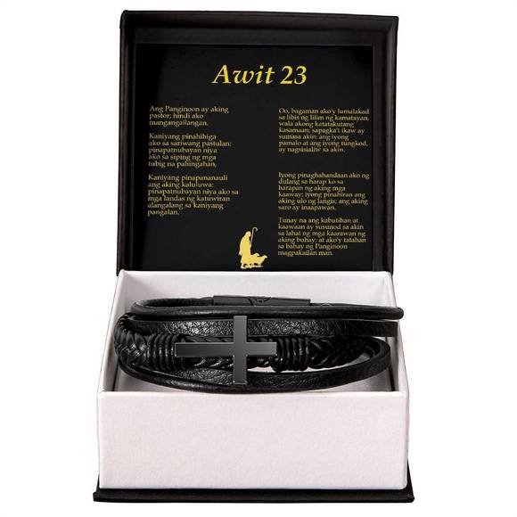 Accessories | Lord Is My Shepherd Tagalog Awit Mens Stainless Steel ...